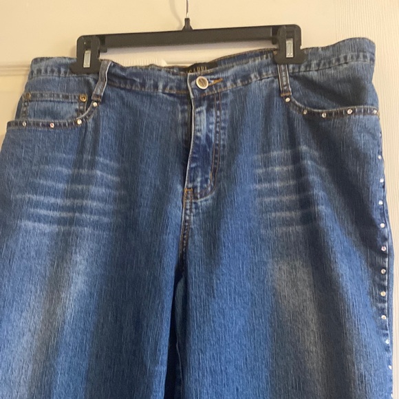 Isabel | Jeans | Isabel Vintage Jeans With Rhinestones | Poshmark